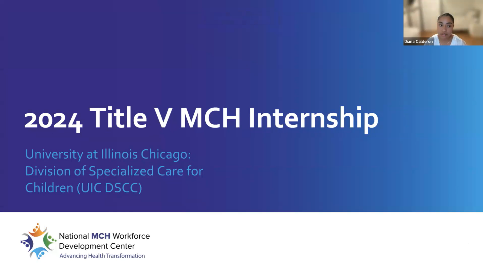 National MCH Workforce Development Center - Customized workforce ...